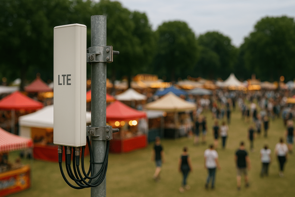 Your own LTE network for events. This is how it works! - Eventnet